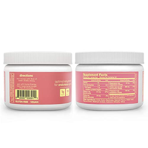 Huma Hydration Drink Mix for Sports & Exercise - Low Calorie ...