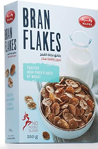 Caprini Toasted high fiber Bran Flakes, 250g - Pack of 1 price in Saudi ...