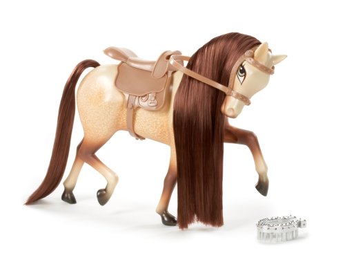 Amazon.com: Bratz Kidz Horseback Fun Horse Andalusian Honey: Toys & Games