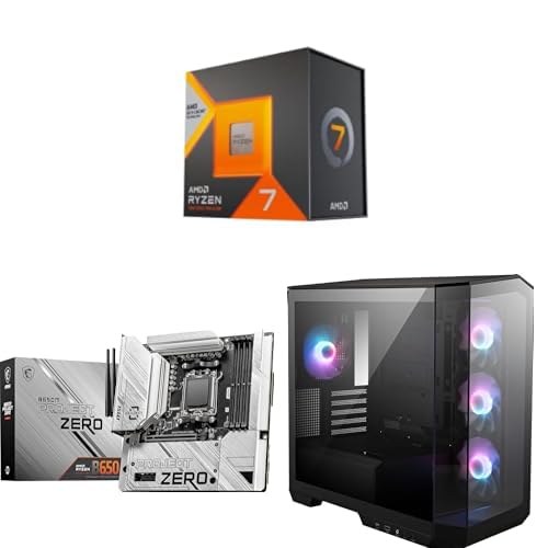 (Bundle) AMD Ryzen 7 7800X3D 8-Core AM5 Processor & MSI B650M Project ...