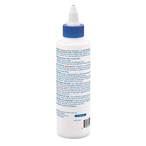 Virbac Epi-Otic Advanced Ear Cleanser for Dogs & Cats, 8 oz | Pricepulse