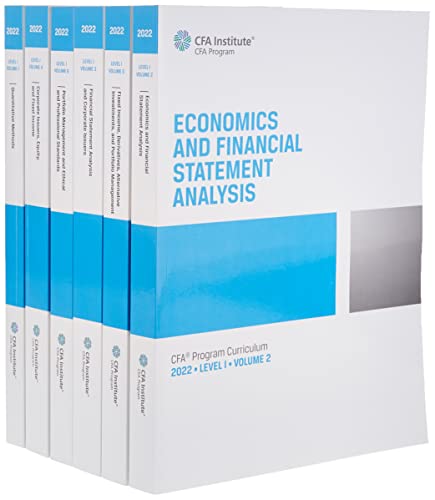 Amazon.com: 2022 CFA Program Curriculum Level I Box Set: 9781950157600 ...