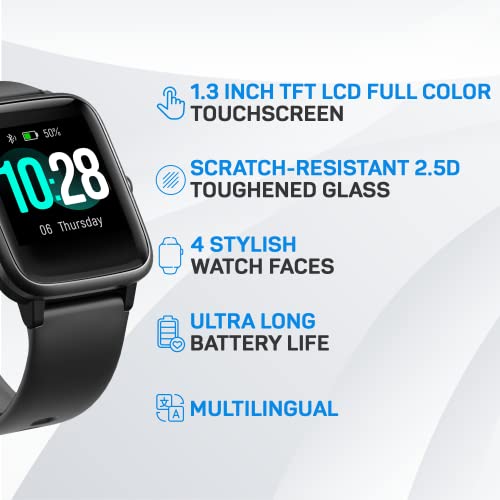 Pro-Fit Move VeryFitPro Smart Watch HR Heart Rate Sleep Monitor IP68 ...