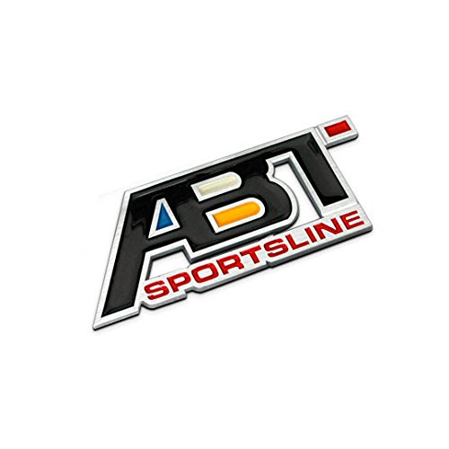 Abt 3d Sticker Spors Line Trunk Logo Badge Emblem Metal | Desertcart ...