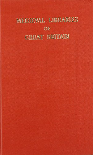 Amazon.com: Medieval Libraries of Great Britain, Second Edition ...