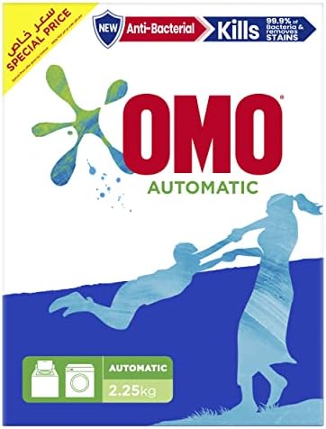 OMO Antibacterial Fabric Solution Wash Laundry Detergent Active Powder ...