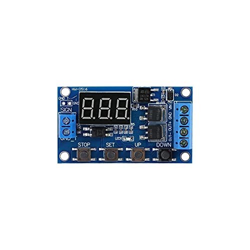 DC Timer Module, Timer Switch Module,Trigger Cycle Delay Timer Switch,Turn On/Off Relay Module ...