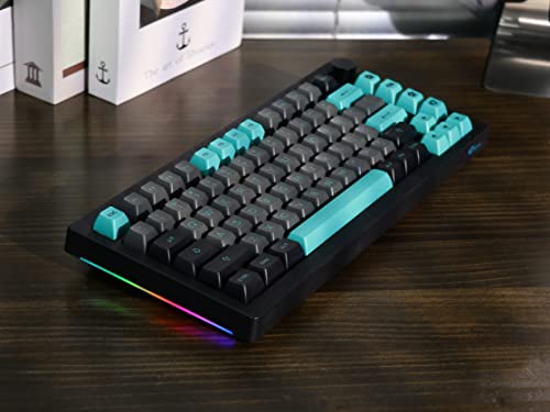 EPOMAKER AKKO 5075B Plus Gasket Hot Swap Mechanical Gaming Keyboard, 2.4GHz/Bluetooth 5.0/USB-C ...