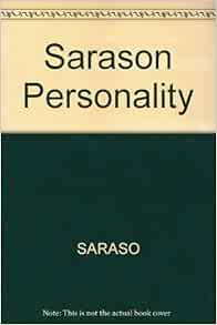 Sarason Personality: SARASO: 9780471754107: Amazon.com: Books