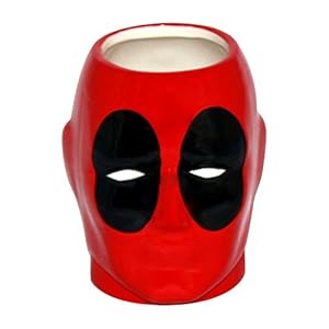 Amazon.com | Deadpool Molded Mug (Marvel Officially Licensed ): Coffee ...