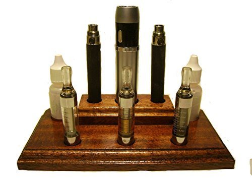 Buy African Mahogany Wood Pen Mod/Bottle Tank Vapor Stand(Provari Vamo ...