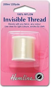 200m Clear Nylon Invisible Thread: Amazon.co.uk: Kitchen & Home
