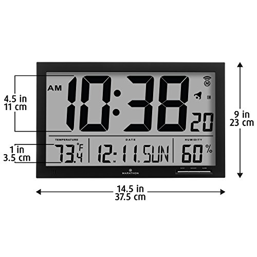 Jumbo Digital Wall Clock