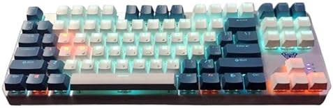 AULA F3087 Mechanical Gaming Keyboard with RGB Rainbow Backlit, ABS ...