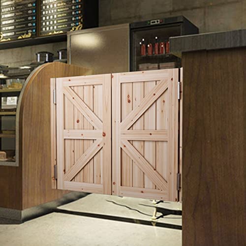 Unfinished Counter Partition Swing Door, Cafe Bar Saloon Doors, Western ...