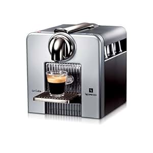 Amazon.com: Nespresso D185/AL Le Cube Automatic Machine, Aluminum: Semi ...