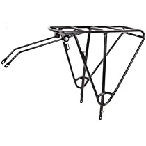 Ibera Bike Rack Bicycle Touring Carrier Plus For Disc Brake/Non-Disc Brake Mount, Fat Tire Bikes ...