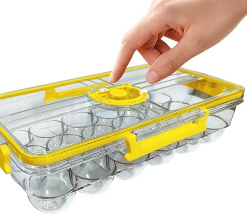 hanso Egg holder organizer - Refrigerator Egg storage 18 - Egg ...
