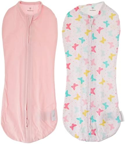 SwaddleMe Pod - Newborn Girl, 2 Pack, Free to Fly, 0-2 Months | Pricepulse