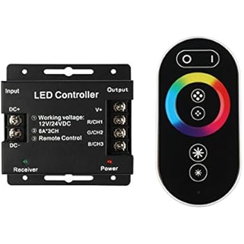 JOYLIT 28 Keys LED RF RGB Remote Controler For RGB SMD 3528 5050 LED ...