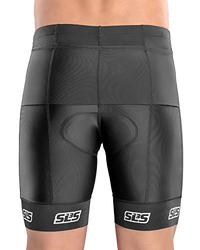 SLS3 Triathlon Men`s Tri Shorts | 4 Pockets | Black | FRT 2.0 | Swim ...