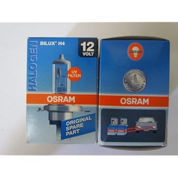 Original Osram BILUX H4 Halogen Light Car Light Made in Germany 60/55W ...