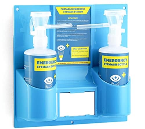 Frifreego Emergency Eye Wash Station Portable Eyewash Safety Kit Wall ...