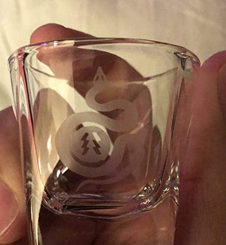 Amazon.com: Destiny 2 Hunter Snake Logo Shot Glass : Handmade Products