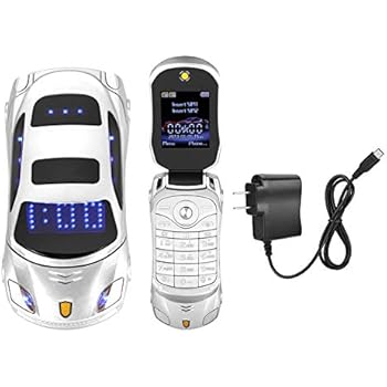Amazon.com: Student Flip Phone for Ferrari Car-Shape Phone Flip Keypad ...
