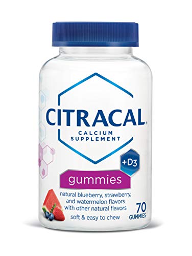 Citracal Calcium Gummies With 1000 IU Vitamin D3, Bone Health ...