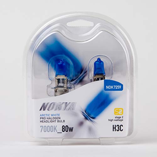 Nokya H3C Headlight Bulbs — Arctic White 7000K 80W (Stage 1) for sale ...