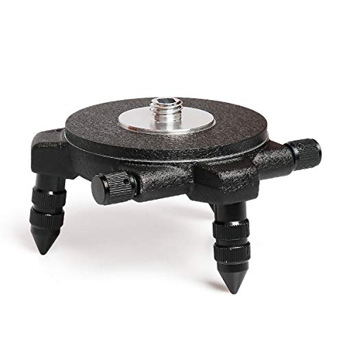 Huepar Laser Level Adapter 360 Degree Rotating Base For Line Laser Level Tripod Connector With
