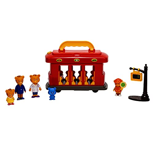 Daniel Tiger's Neighborhood Deluxe Electronic Trolley Includes 5 Family ...