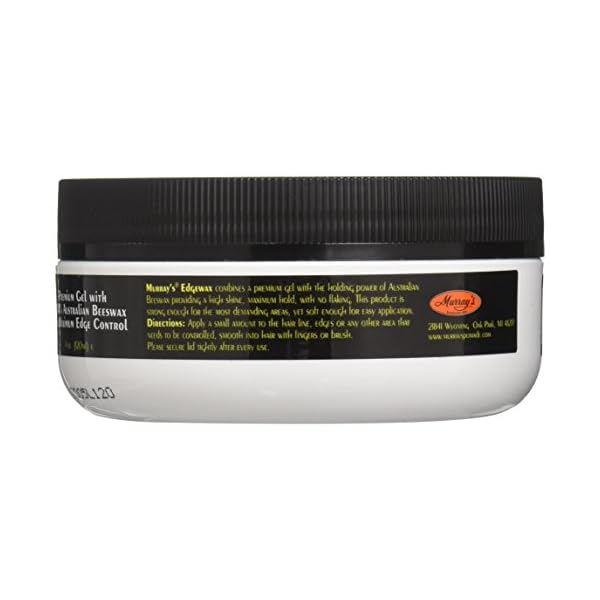 Murray's Edge Wax Extreme Hold, 4 Ounce (952881_SML) - Black Hair ...