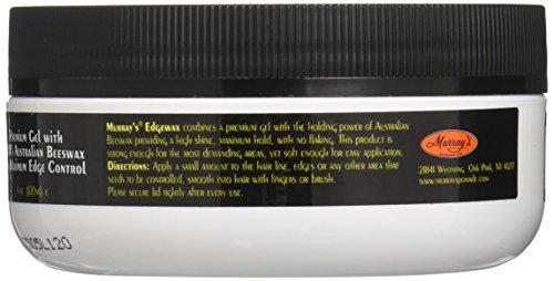 Murray's Edge Wax Extreme Hold, 4 Ounce (952881_SML) - Black Hair ...