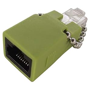 Amazon.com: Shaxon Loopback Adapter RJ48C Jack & RJ45 Male, Khaki Green ...