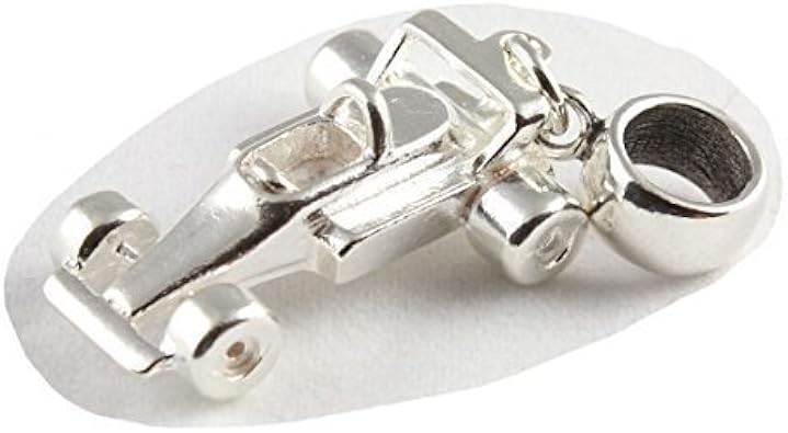 Sterling Silver Formula One / F1 Racing Car Dangle Bead/Charm To Fit ...