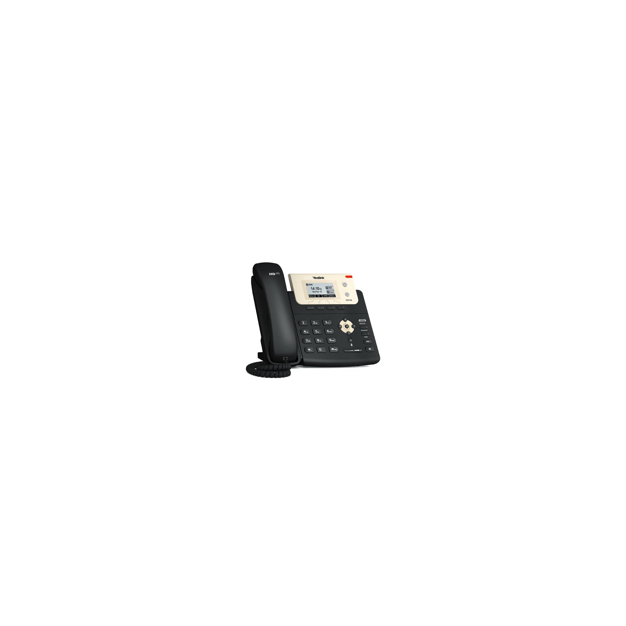 Yealink T21P E2 IP Phone, 2 Lines. 2.3-Inch Graphical Display. Dual ...