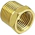 Amazon.com: SuperWhole 3/4" Male x 1/2" Female Thread Reducer Bushing Pipe Fitting SS 304 NPT ...
