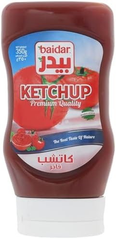 Baidar Tomato Ketchup Squeeze, 350 g price in Saudi Arabia | Amazon ...