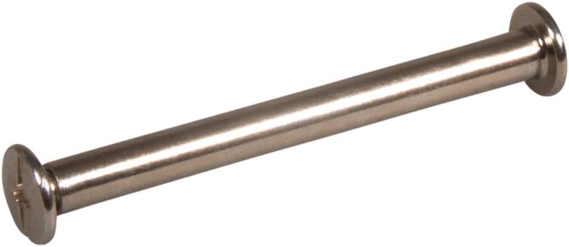 Rayher 25169606 Metallstift mit Schraube, Silber, 5,2cm, SB-Btl 4Stück ...