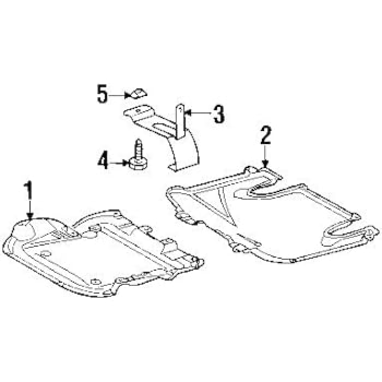 Amazon.com: MERCEDES-BENZ 2045200723 GENUINE OEM FRONT SHIELD: Automotive