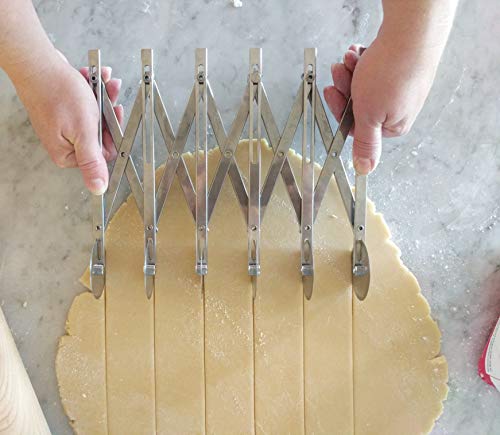 Ateco 6 Wheel Stainless Steel Cutter, 2 1/8 Inch Wheels Home Garden ...