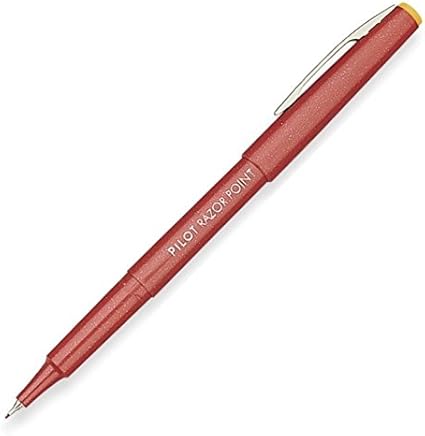 Pilot Razor Pointr Pen, red Ink pluma estilográfica - Pluma ...