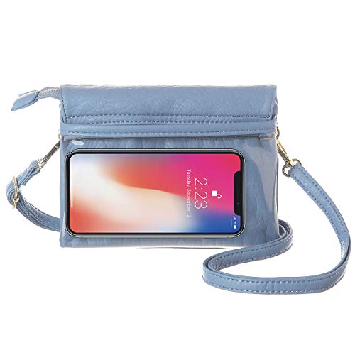 MINICAT INICAT Small Crossbody Purse Built in Wallet Crossbody Bags ...