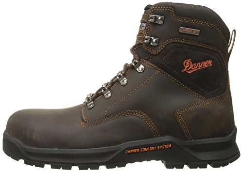 Danner Crafter 6in Mens Brown Leather Safety Toe Work BOOTS 12435 for ...