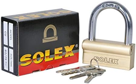 Solex Brass Padlock VACHETE 75 price in UAE | Amazon UAE | kanbkam