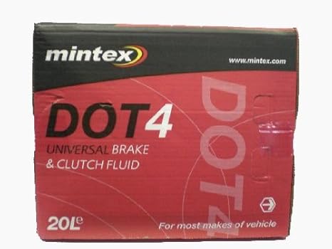 Mintex Dot 4 Brake Fluid 20 Litre: Amazon.co.uk: Car & Motorbike