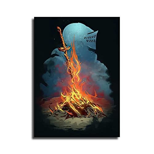 Dark Souls Bonfire Drawing