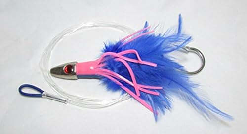 H2o Pro Lures Japanese Featherhead Rigged Offshore Trolling Lure in ...